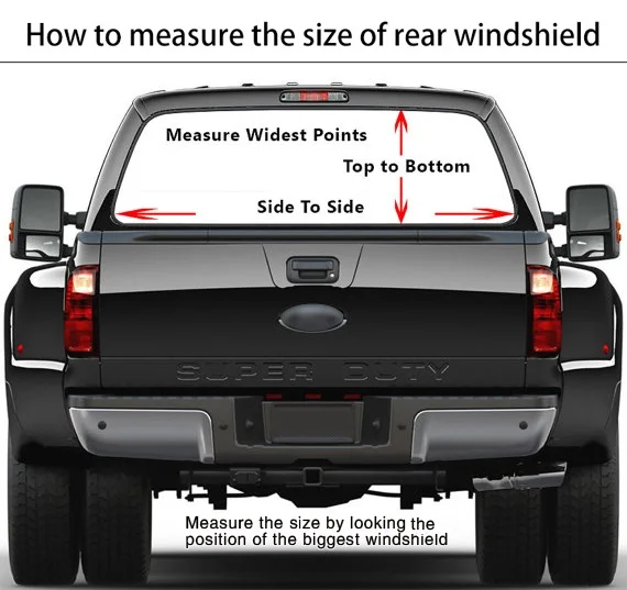 Chevrolet Rear Window Graphics Animal