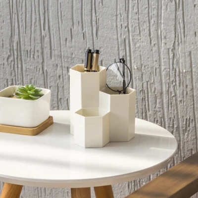 Creative Multifunction Pen Holder Desk Storage Office Pen Pencil ...