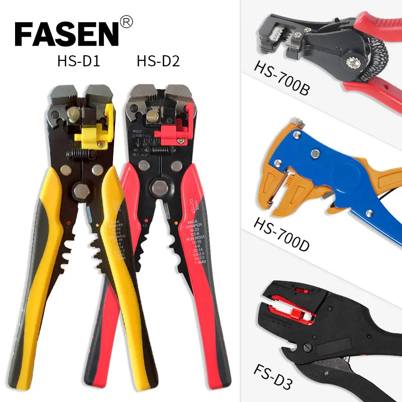 HS-D1-D2-D3-Stripping-Pliers-Automatic-Cutter-Cable-Scissors-Self ...
