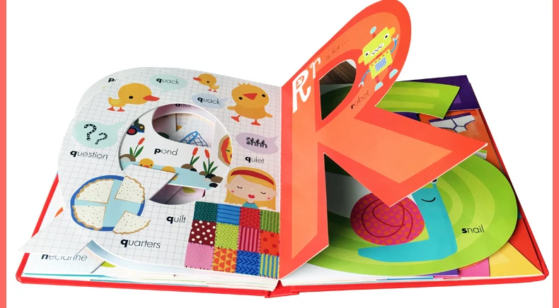 My Awesome Alphabet Book ABC English board Books Baby kids learning ...