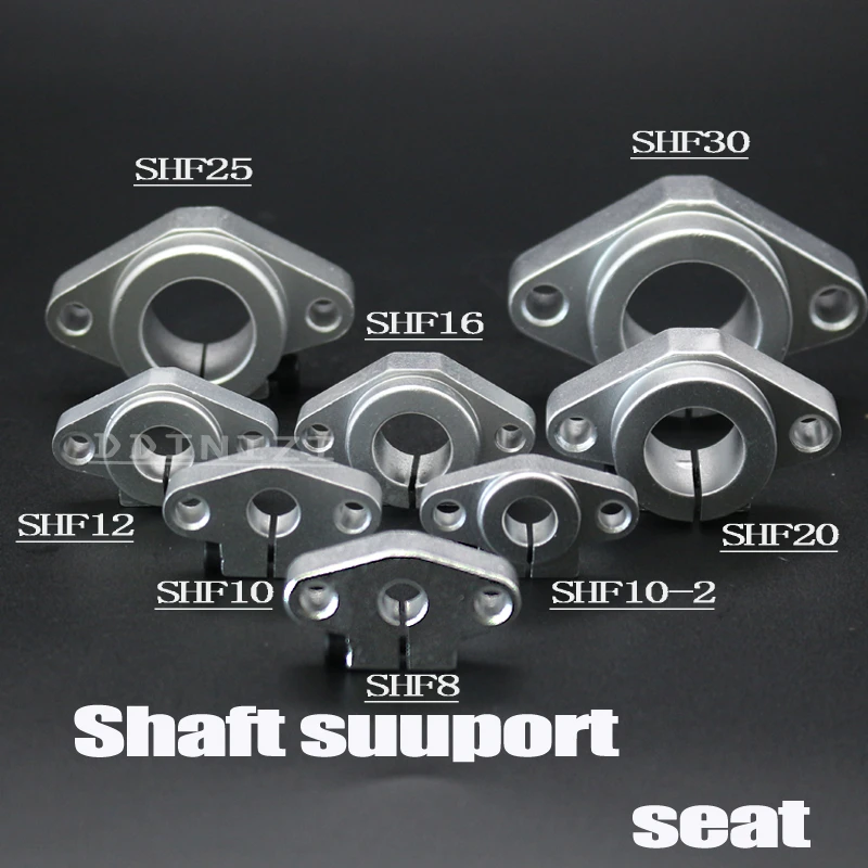 Hot Sale 1pc Shf8 Shf10 Shf12 Shf13 Shf16 Shf20 Shf25 Shf30 8mm Linear Rail Shaft Support Xyz ...
