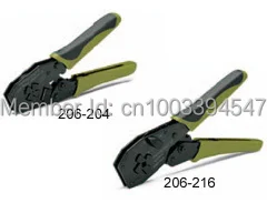 WAGO 206 204 CRIMPING TOOL VARIOCRIMP 4 FOR FERRULES INSULATED AND ...