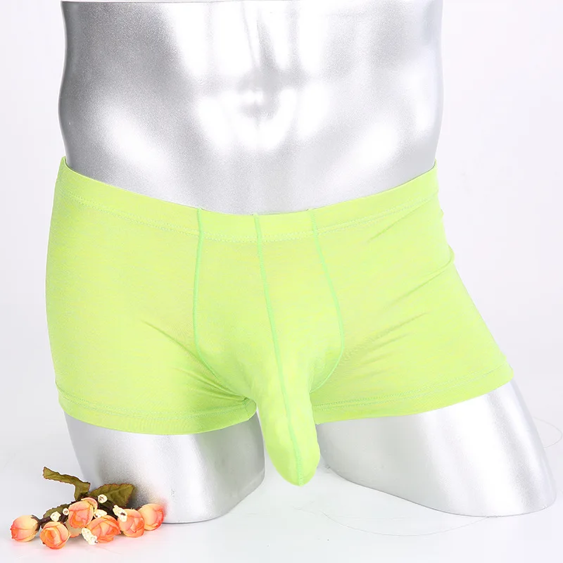 Мужское сексуальное нижнее белье, боксеры, мужские трусы с мешочком для ...