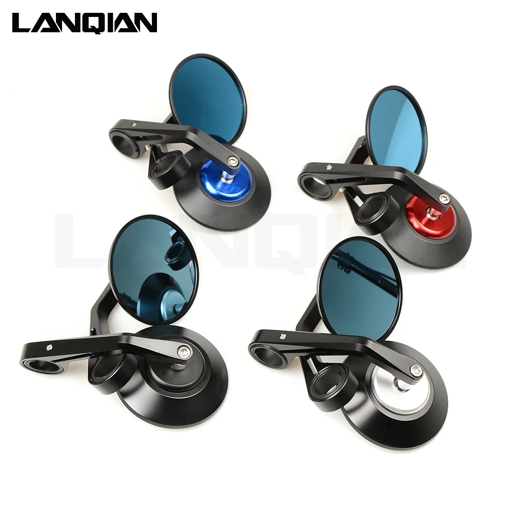 Aluminum Alloy Universal Motorcycle Cnc Rearview Blind Spot Side Mirror