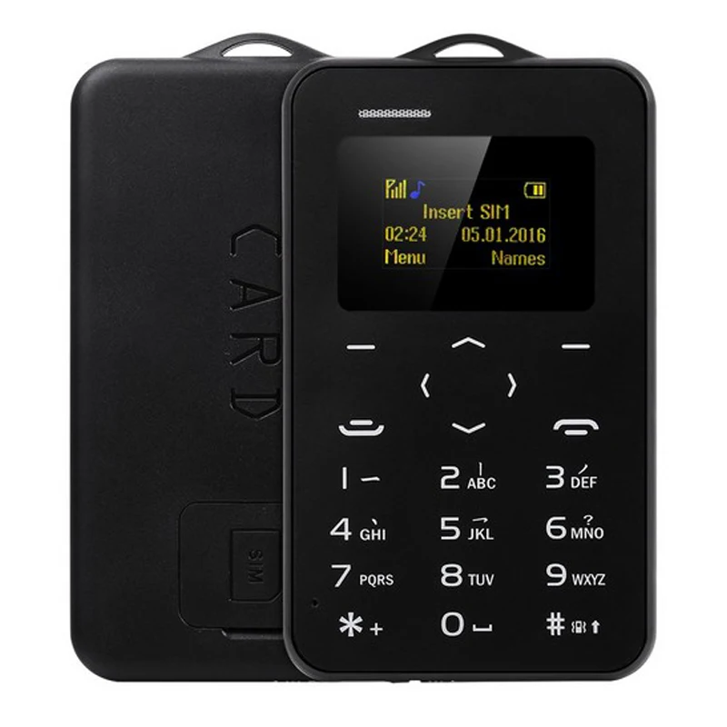Buy Online 2017 AEKU C6 Mini Emergency Card Phone Phone With ...