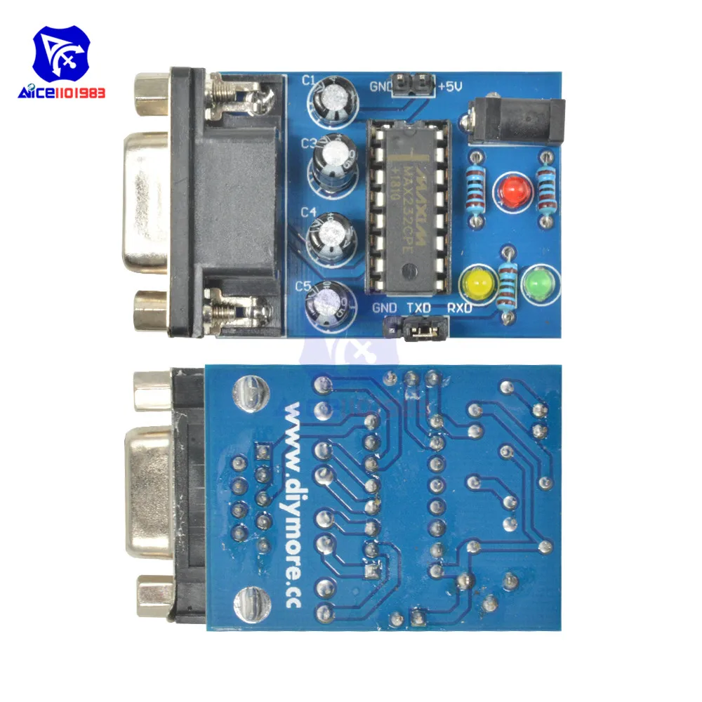 【Mary DAI Store】RS232 to TTL Converter Module COM DB9 Serial Board ...
