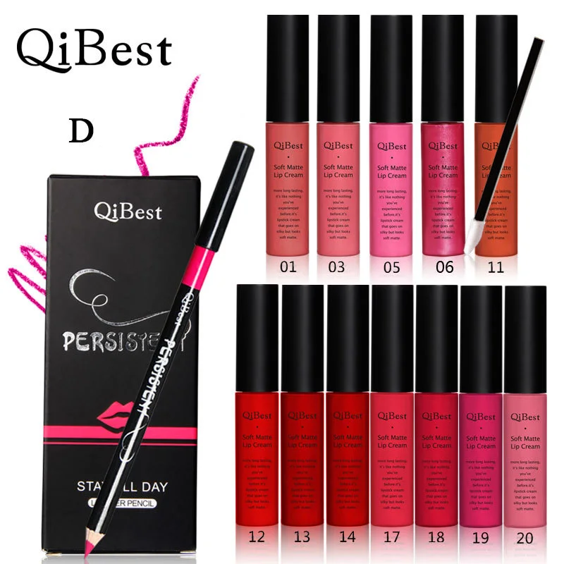Buy Qibest Makeup Set 12 Colors Lip Gloss 12 Colors