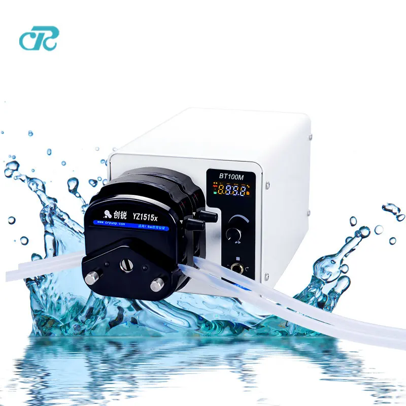 Multi channel small volume liquid transfer peristaltic measuring pump ...