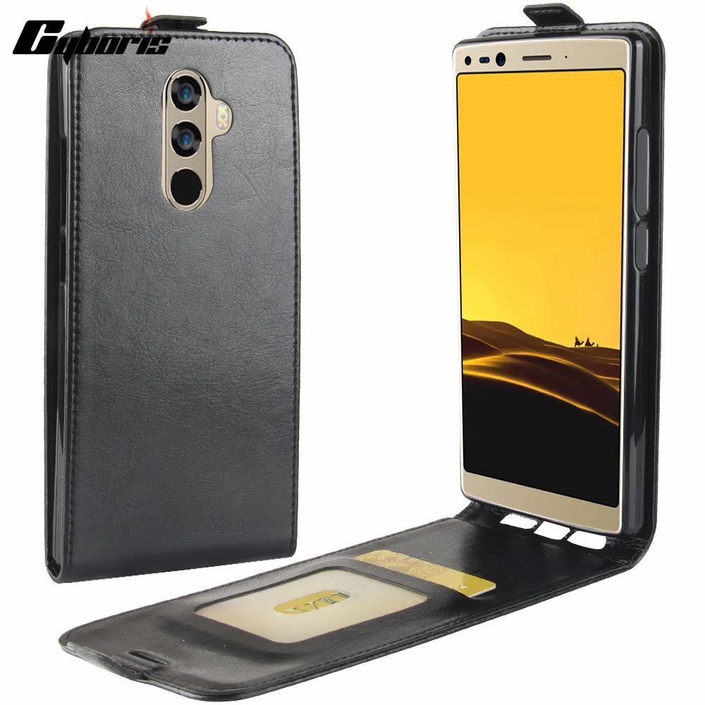 CYBORIS nueva llegada para Doogee Mix 2 Funda de cuero PU cubierta ...