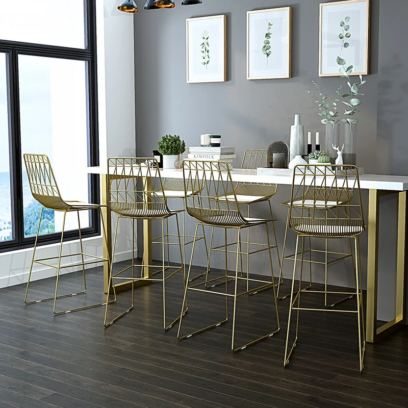 Nordic Bar Stool Combination Leisure Table And Chair Combination Bar ...