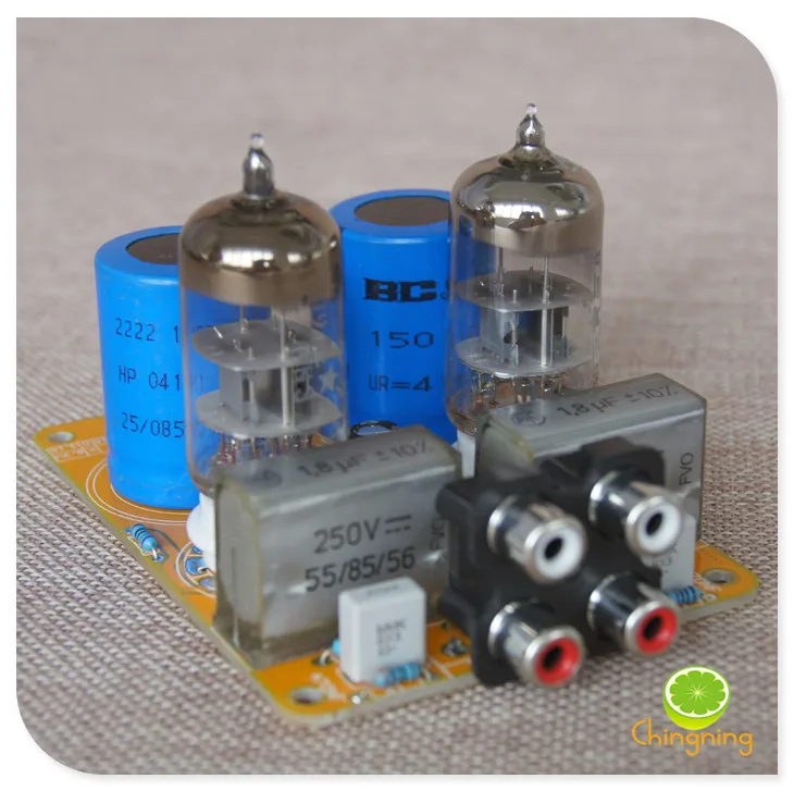 Tubo-Preamp-Terminado-Board-6N3-Vacuum-Tube-PreAmplifier-SRPP-Circuit ...