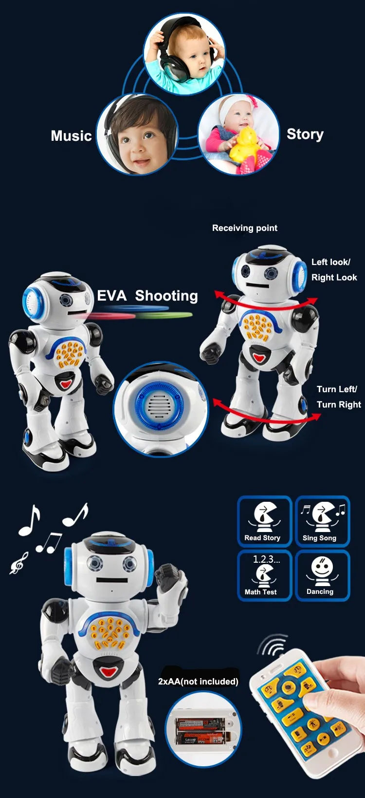 Kidbe 1018a Intelligent Robot New Generation Of Intelligent Brat ...