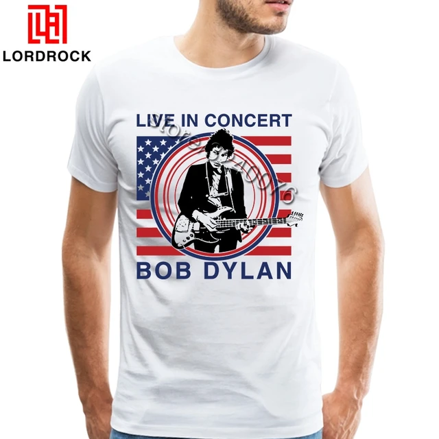 Retro Bob Dylan Shirt Fashion Men Short Sleeve Print T Shirt 80S ...