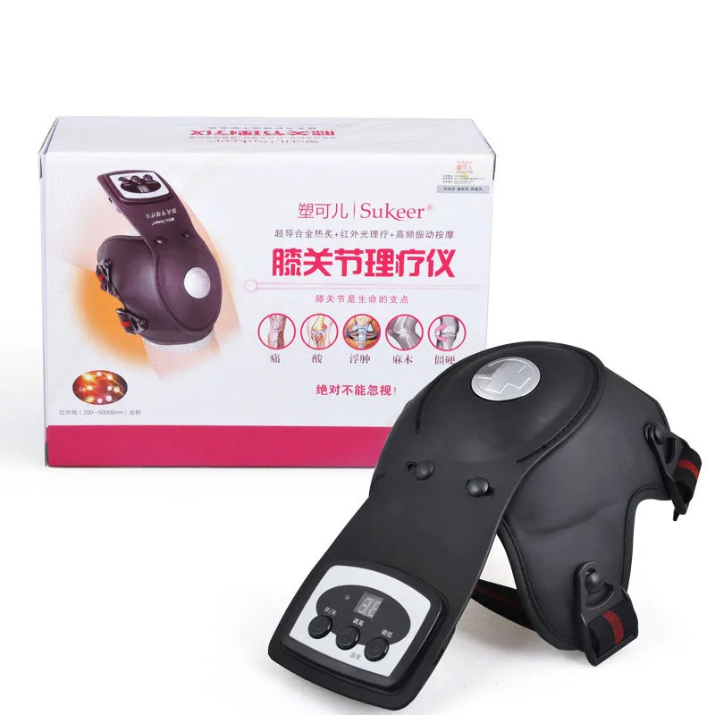 Knee Magnetic Vibration Heating Massager Joint Physiotherapy Electric