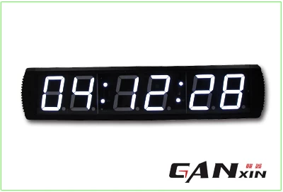 Digital clock with seconds - hackstews