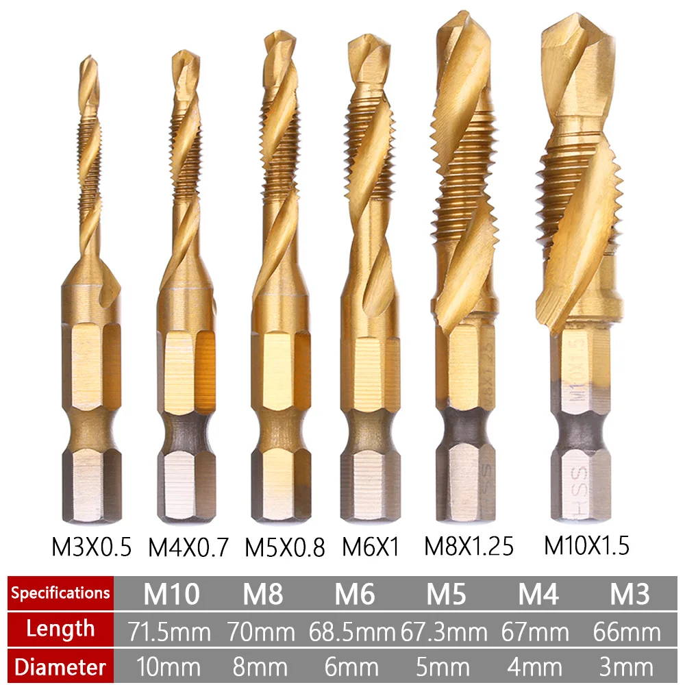1Pc Hss Left H M3 M4 M5 M6 M8 M10 M12 Machine Spiral Point Straight