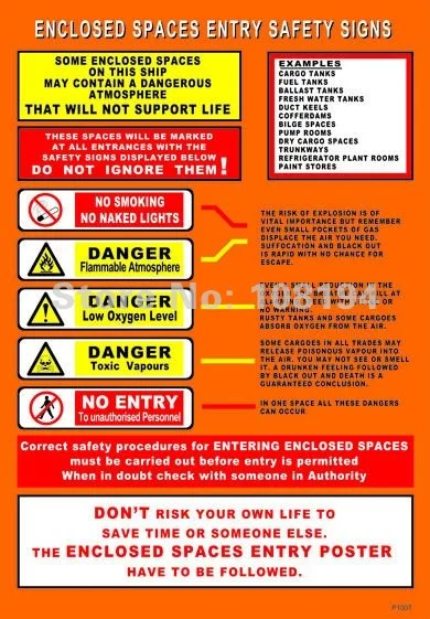 Training Safety Signs