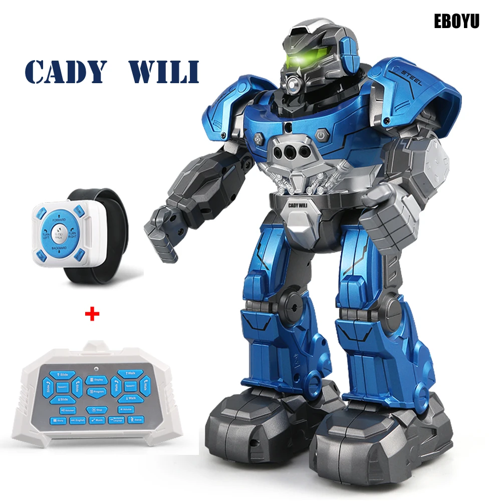 Eboyu 1702b Cady Wili Rc Robot Auto Follow Robot With Smartwatch ...