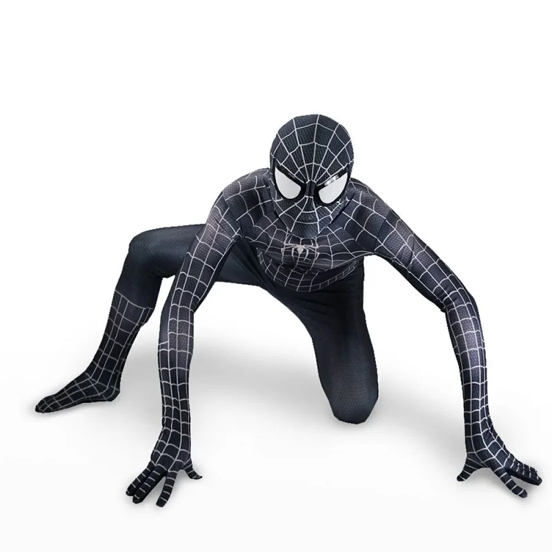 Black And Red Spider Man Costume