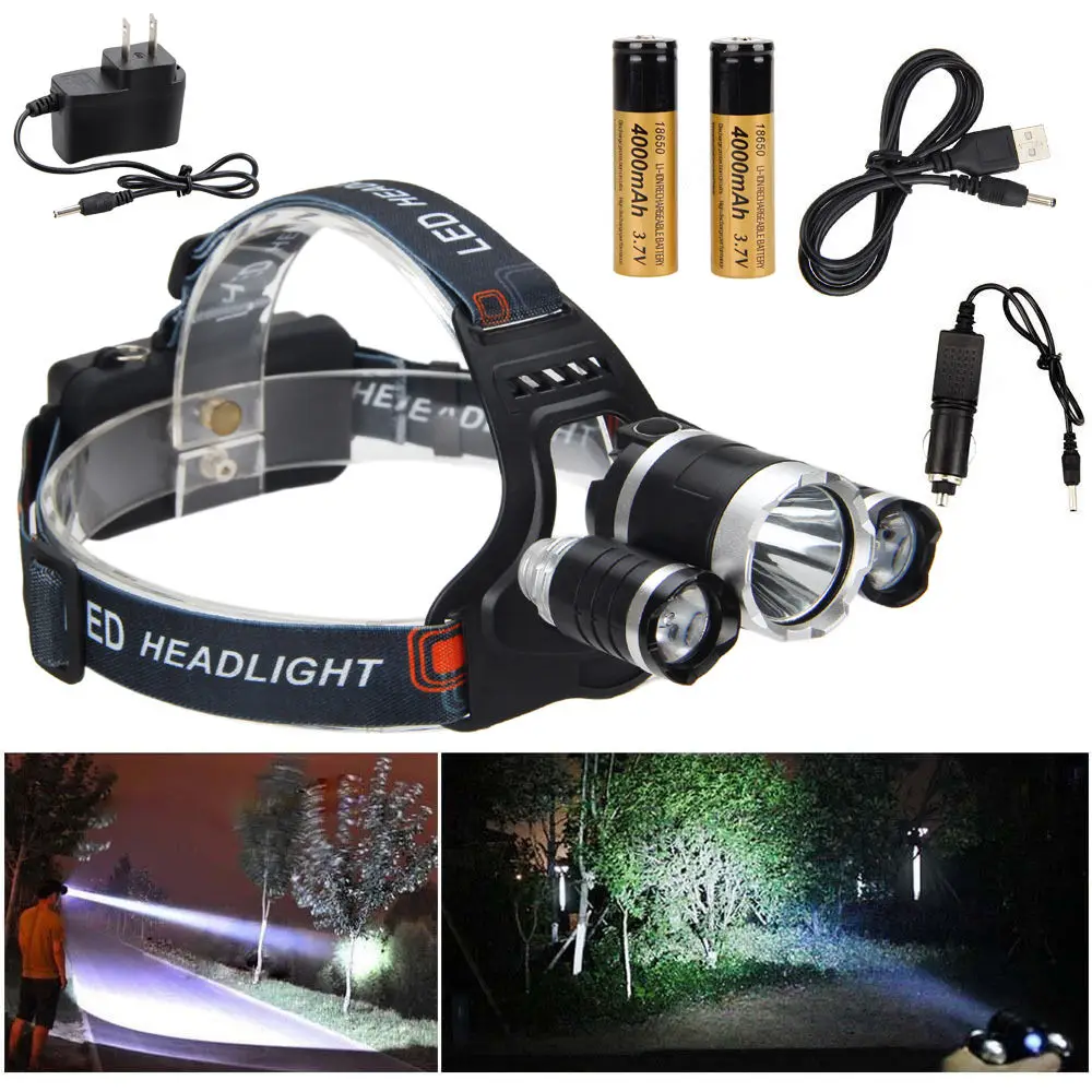 Купить vastfire 8000 люмен фары на XML 3 х Т6 + 2r5 светодиодные фары ...