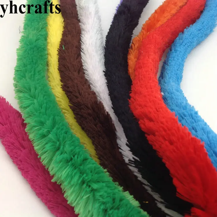 10pcs/lot.10 Color Big Pipe Cleaners Craft Material Creativity ...