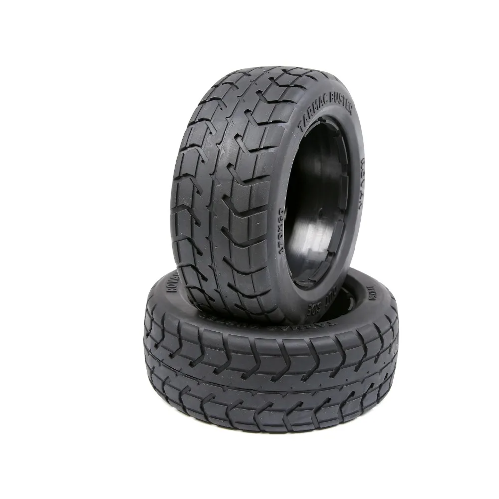 1/5 Scale Baja 5B Road tires thicker Tarmac Buster tires Front 95271 ...