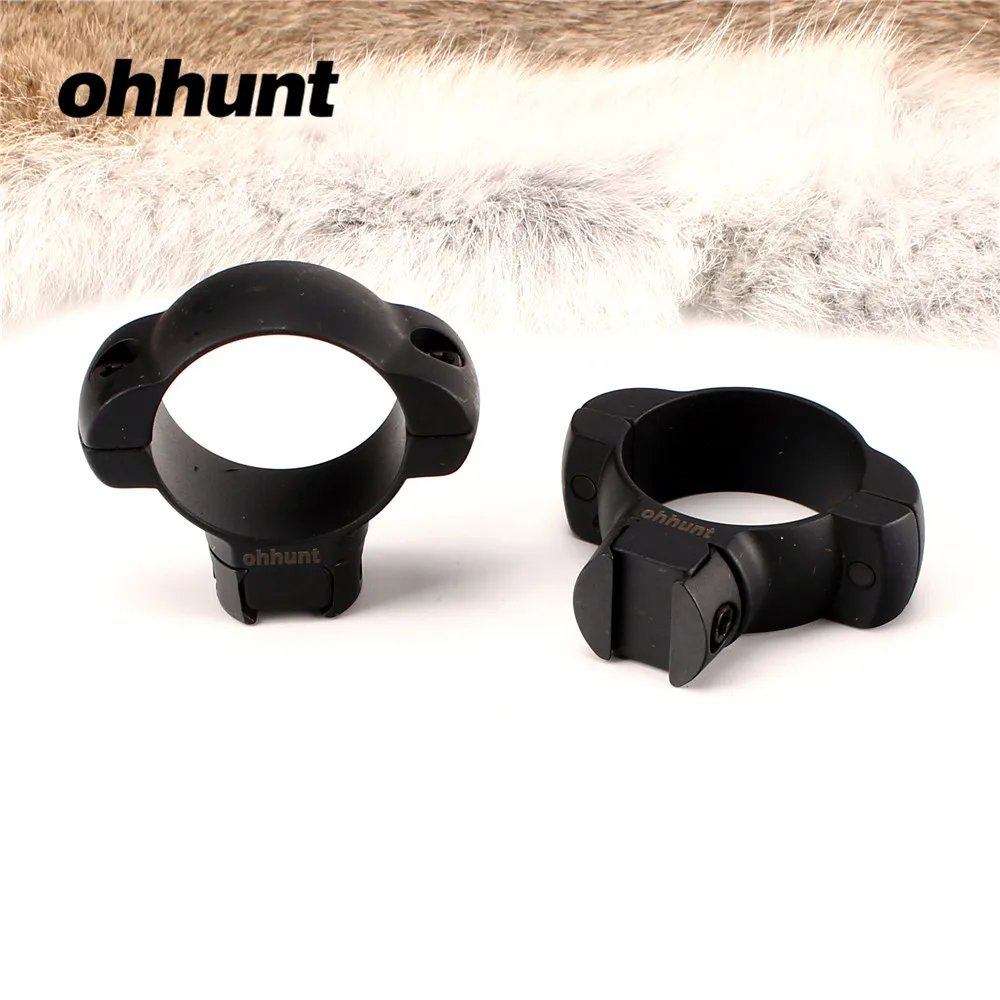 Tactical ohhunt 30mm Diameter Steel Low Profile 11mm 3/8 Dovetail .22 ...
