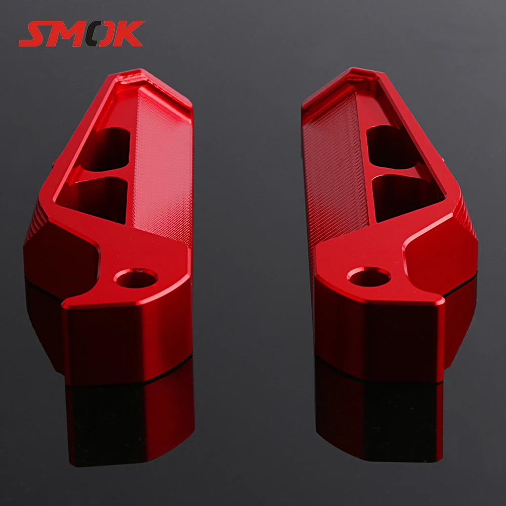 SMOK Motorcycle Rear Passenger Foot Rests Pegs Pedals Footrest For ...