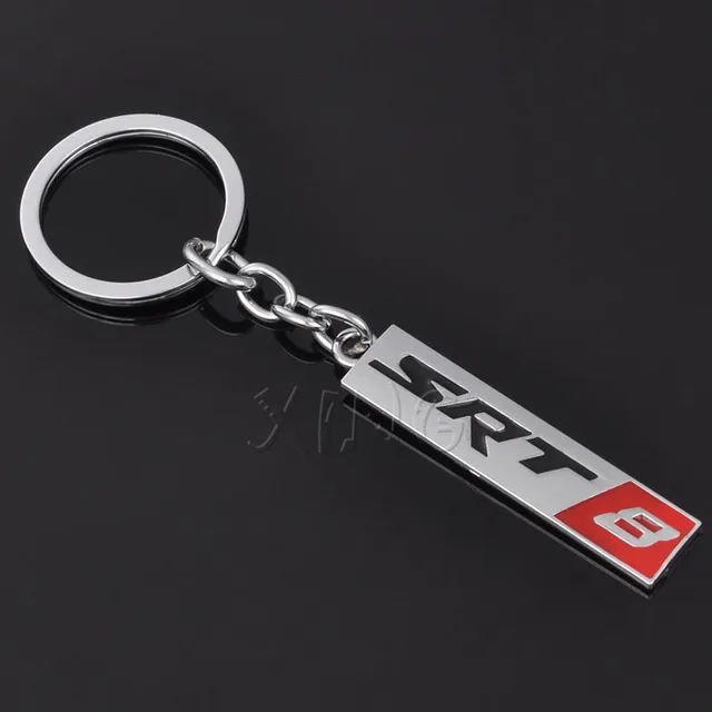 Car Keychain Keyring Key Ring Key Chain Holder For SRT8 SRT 8 Dodge ...