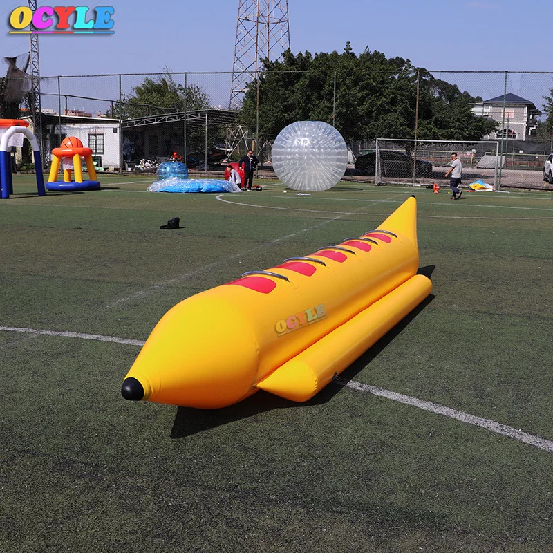 OCYLE Free Shipping 6.4x1.2m water park equipment inflatable flying ...