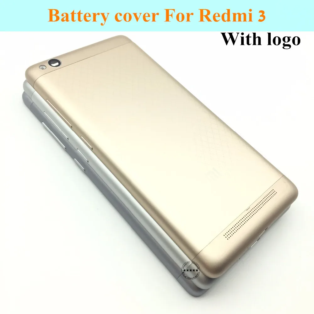 Original โลหะกลับ SHELL HOUSING ประตูแบตเตอรี่ฝาครอบเคสสำหรับ Xiaomi ...