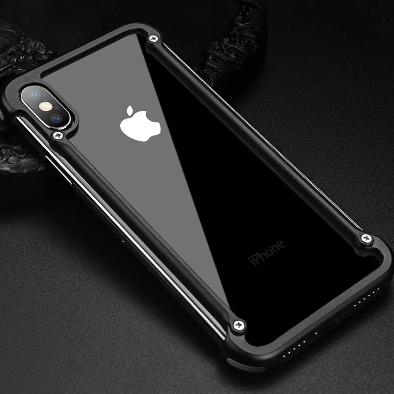 Showkoo Metal Frame Phone Bumper For iPhone X 7 8 Mobile phone protect ...