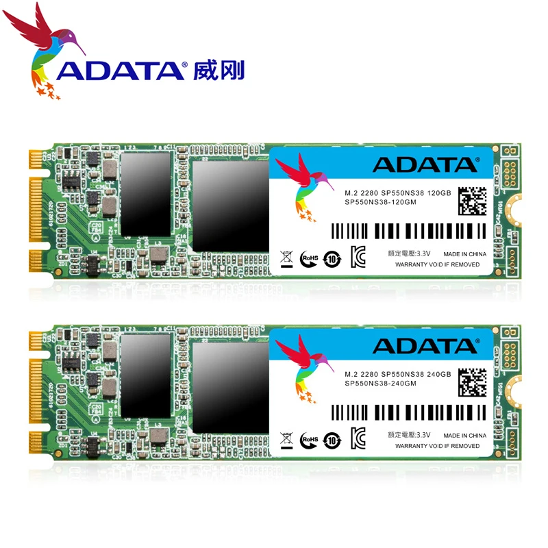 ADATA NANO SSD SP550 240GB M.2 2280 NGFF Solid State Drive Solid HD ...