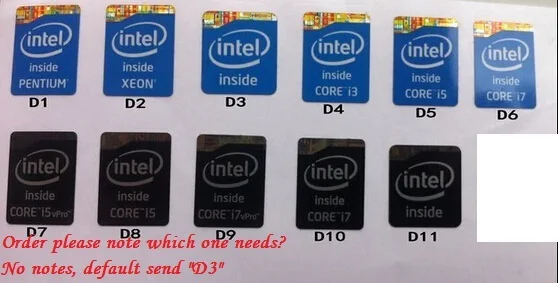 Online Buy Wholesale intel stickers from China intel stickers ...