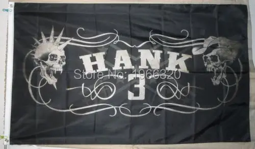 Hank 3 Hank Williams III Banner Flag 3X5 Custom Any Flag|flag 3x5 ...