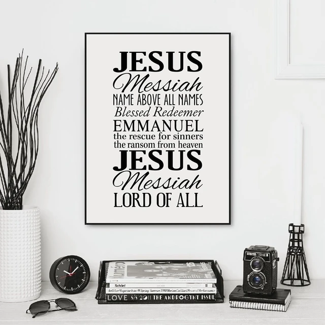 Jesus Christ Name Art