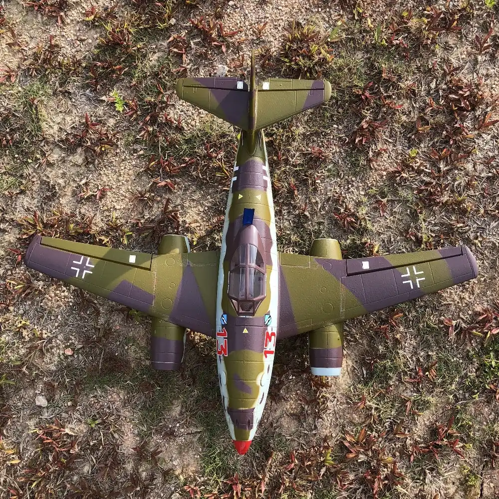 Dual 50mm EDF rc jet ME262 ME 262 plane model EPO KIT and KIT with ...