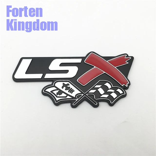 LSX Flag Car Side Fender Badge Emblem Sticker For Camaro, 54% OFF