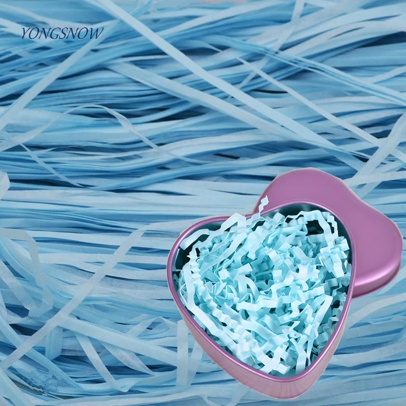 DIY Raffia Shredded Crinkle Paper Confetti Gifts Box Filling Material ...