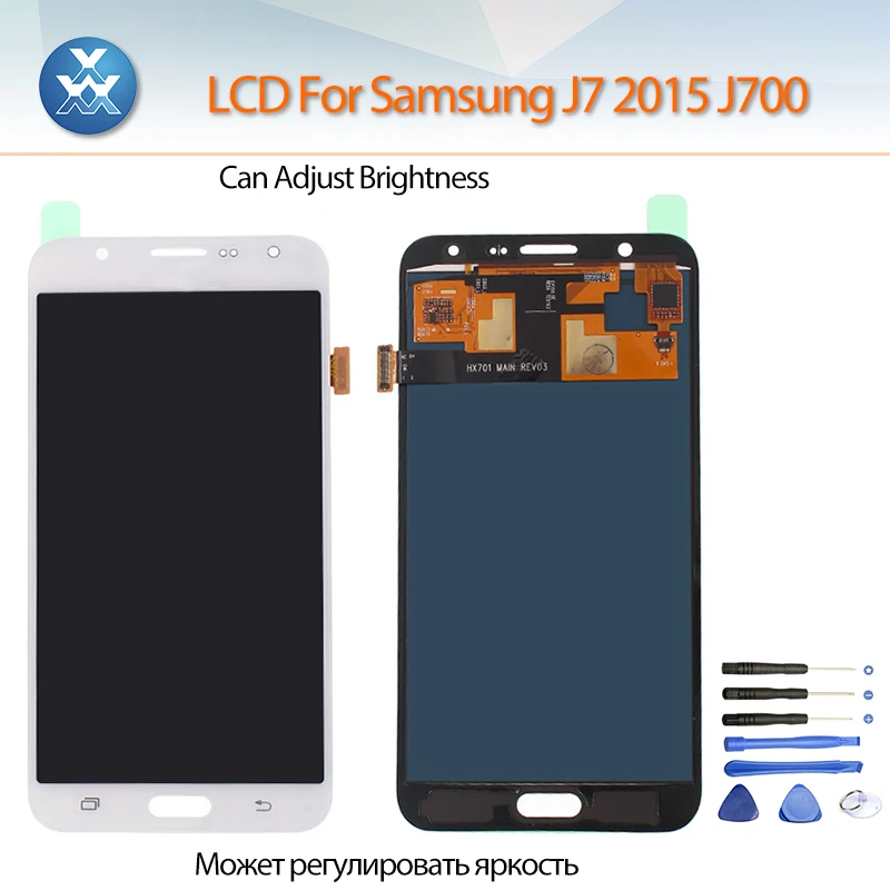 SM J700F/DS Lcd For Samsung Galaxy J7 J700 2015 SM J700M/DS J700F J700A ...