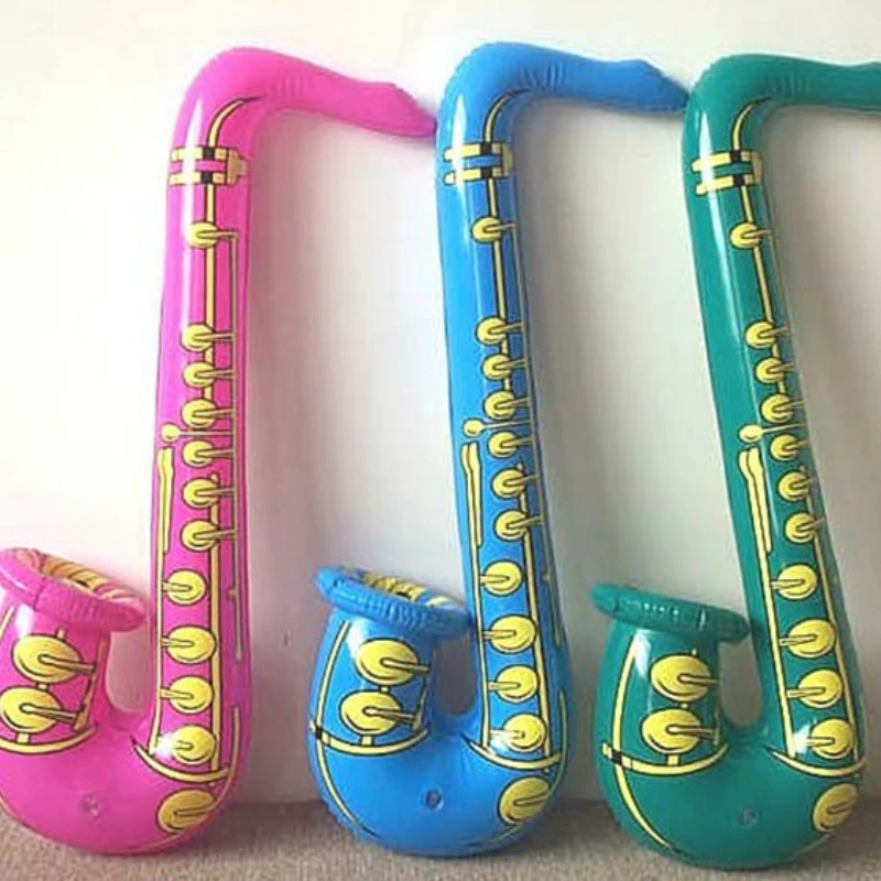Fun-Inflatable-Blow-Up-Rock-Roll-Saxophone-Disco-Holiday-Party-Music ...