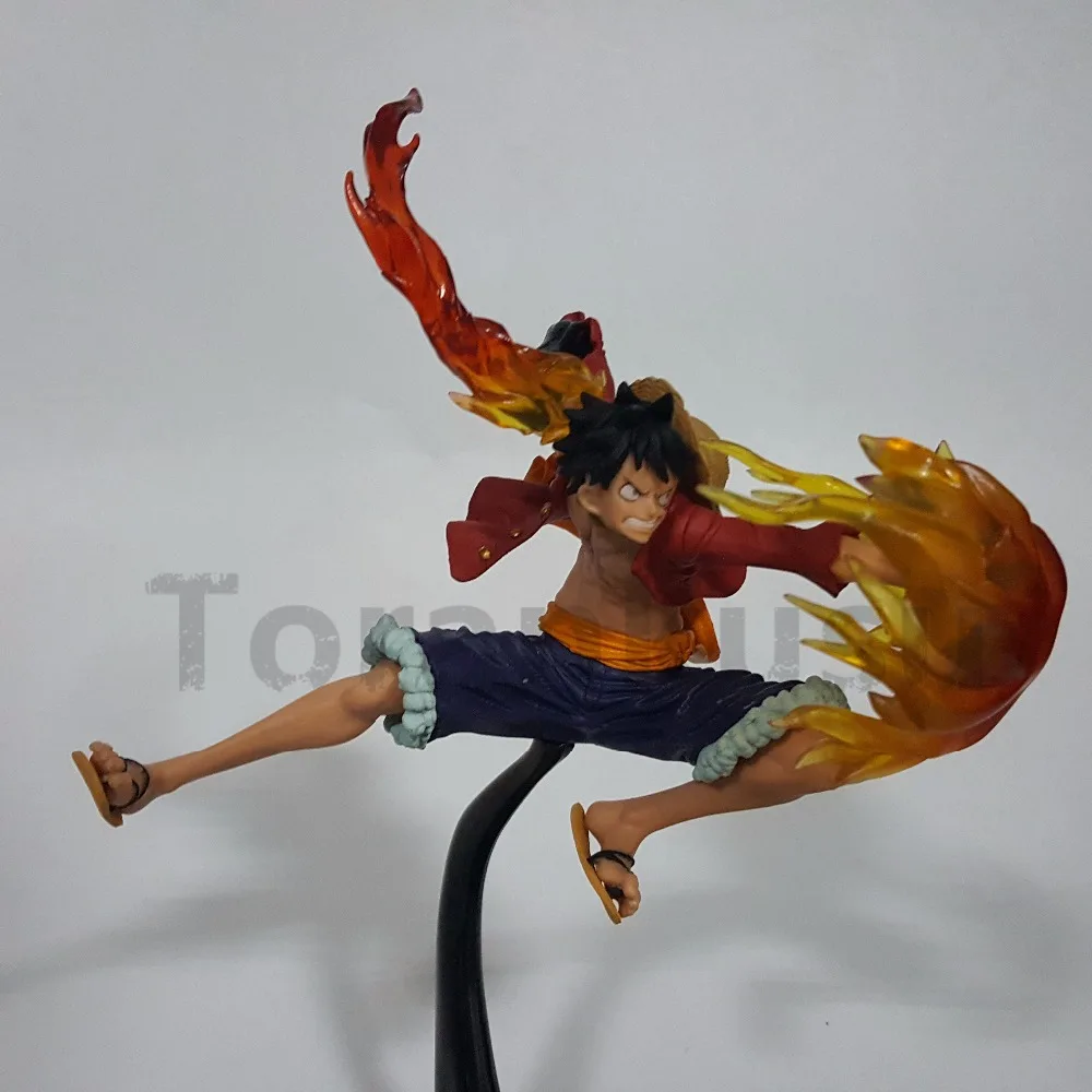 One-Piece-Anime-Luffy-Fire-Fist-PVC-Action-Figures-Model-Toys-One-Piece ...