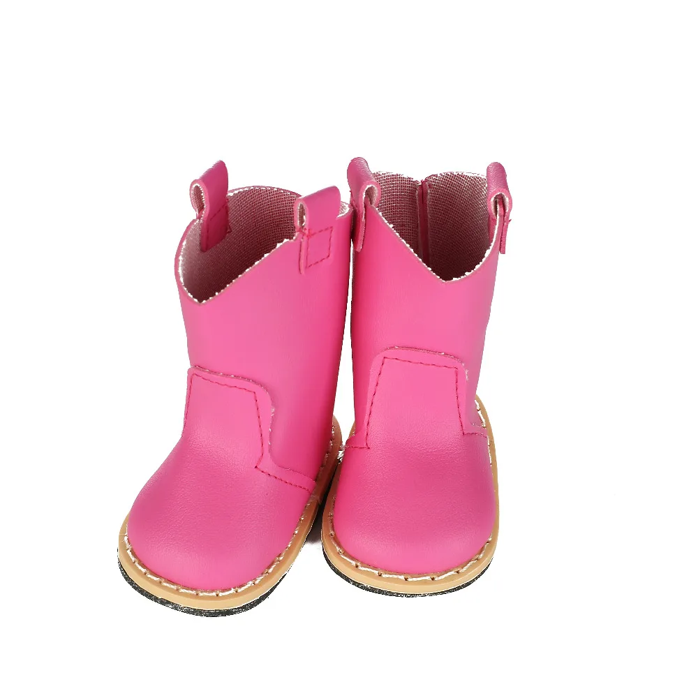 2016 high quality red boots for 18 inch American Doll / clothing baby ...