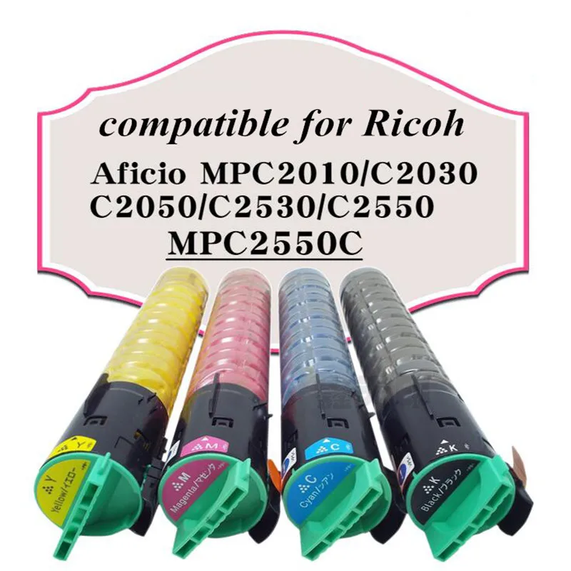 4X-Color-Toner-Cartridges-Compatible-for-Ricoh-MP-C2550C-C2010-C2030 ...