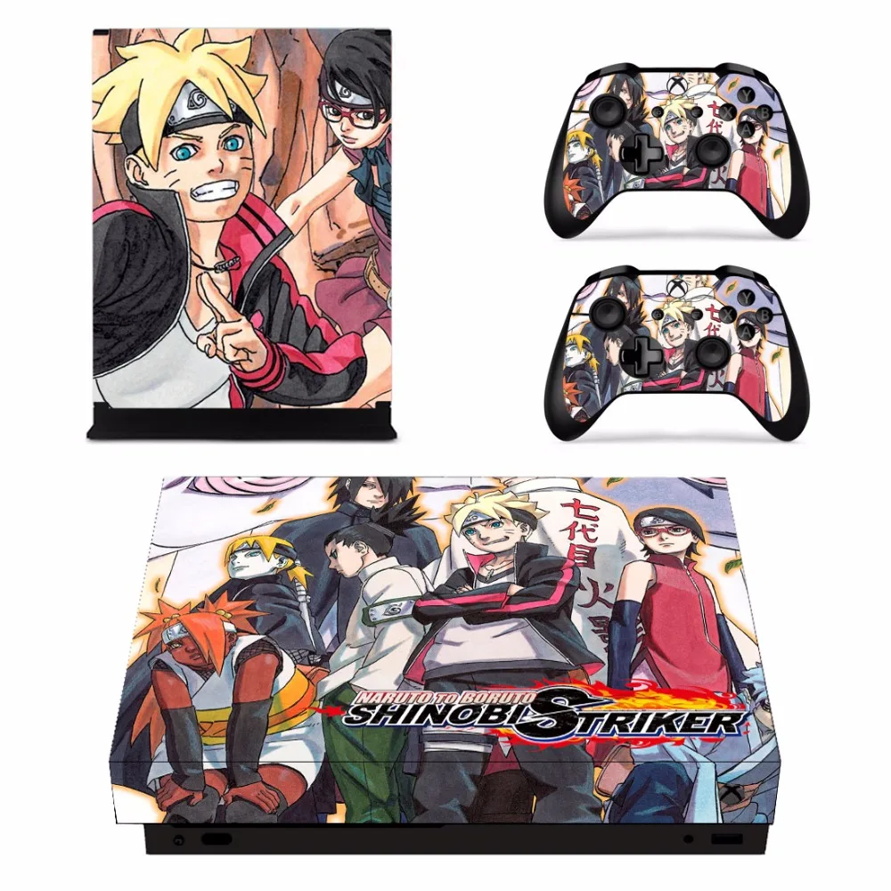Naruto Skin Sticker for Microsoft Xbox One X Console and Controllers ...