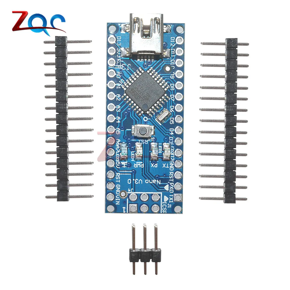Buy Mini Usb Nano 3 0 Atmega328p Au Atmega328 Microcontroller For Arduino Ft232