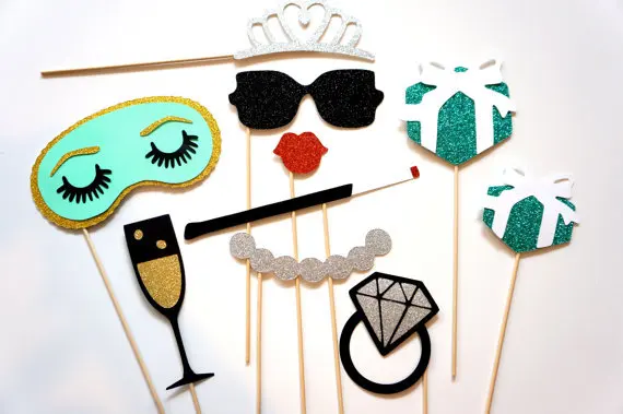 Classy-Bridal-Shower-Photo-Booth-Props-Set-Birthdays-Wedding-bridal ...