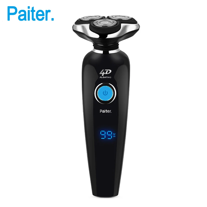 Paiter Electric Shaver Men Shaving Hair Machine Razor Rechargeable ...