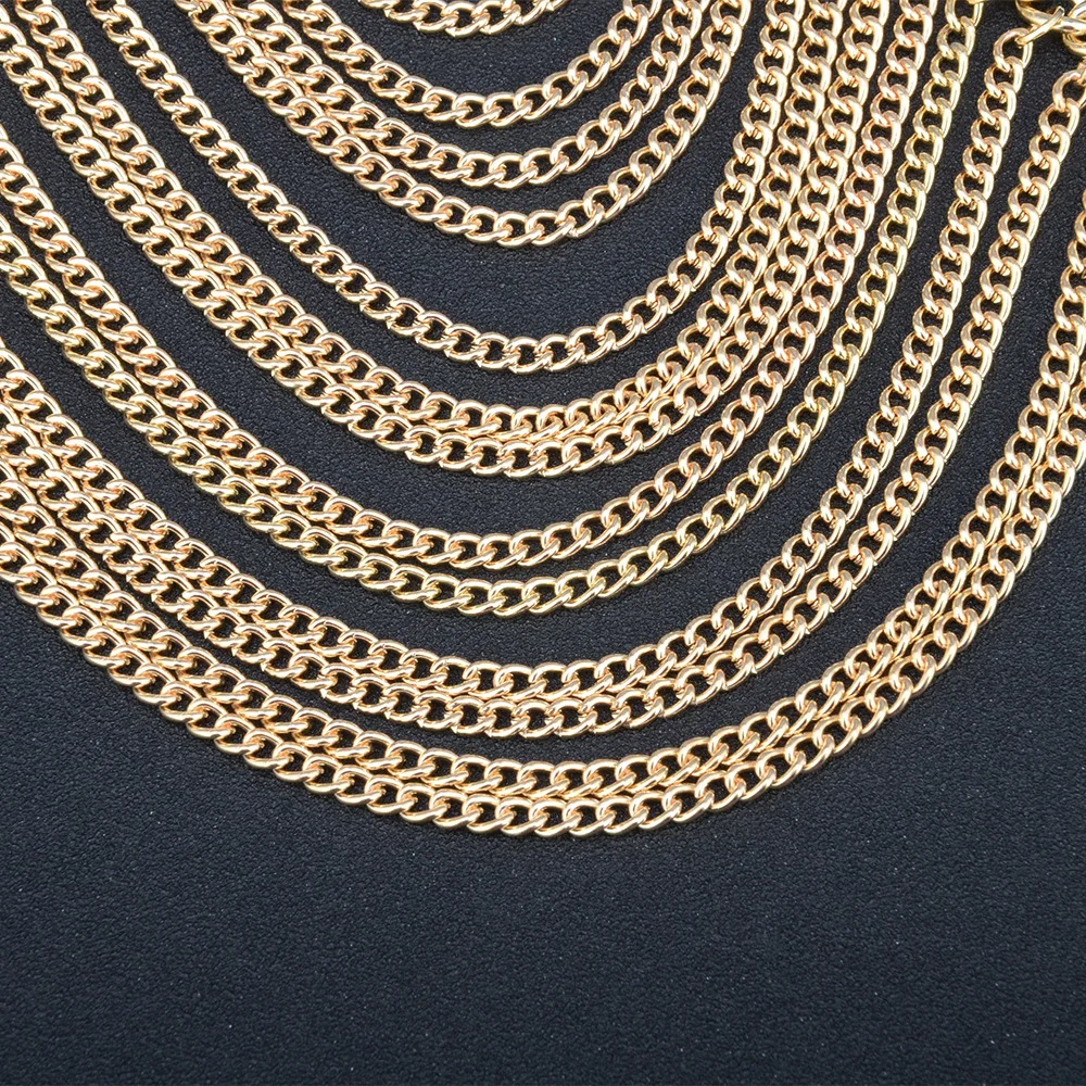 Sexy Body chain Bra Bikini Body Chain women Statement Metal bra chain ...