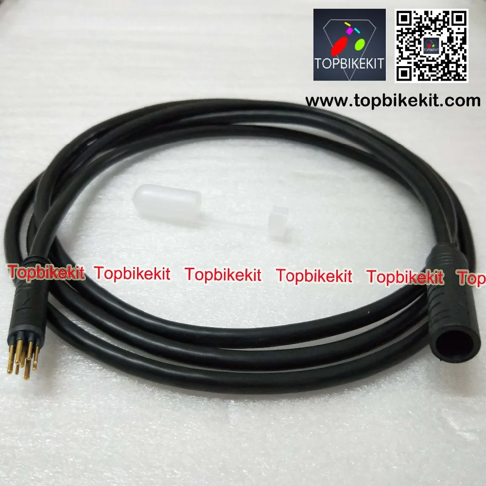 Electric Bike 9 Pins Waterproof Connector Extended Cable Connector For Motor 190cm Or 100cm/ Or ...